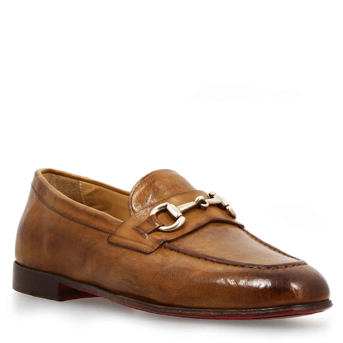 Italian men's shoes loafers leather